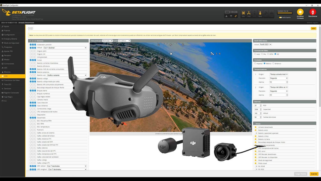 Betaflight OSD, O3 y DJI Goggles 2 | FPV 2024 - YouTube