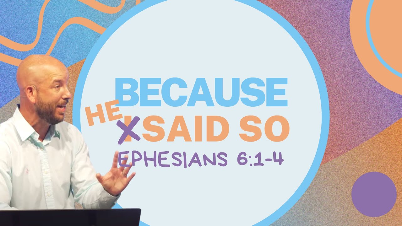 Because He Said So - Pastor Jeremy Holley - YouTube