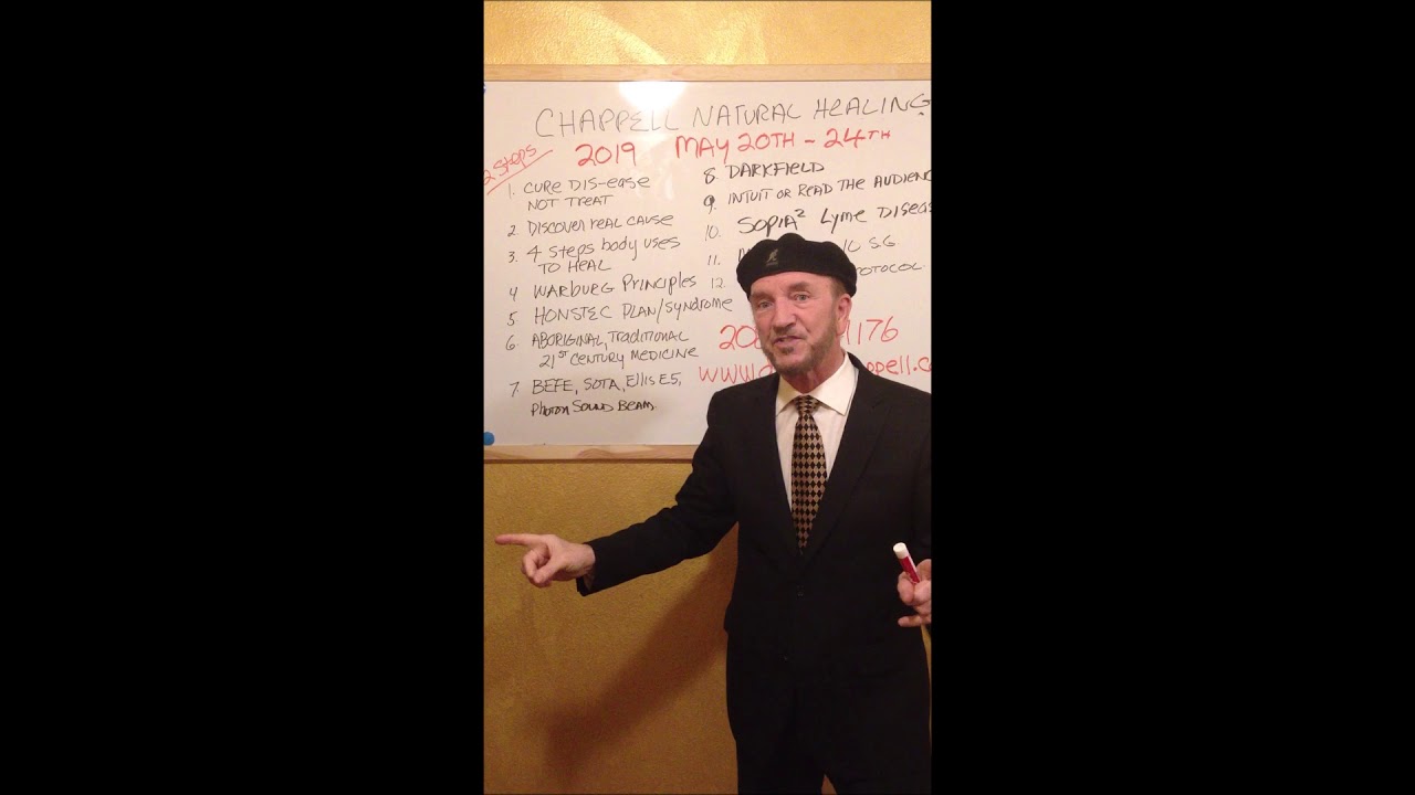 Dr. James Chappell Introduces Training On How the Body Works and What ...