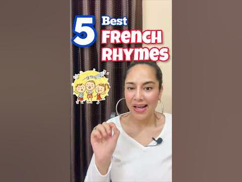 French Rhymes for Kids | French Rhymes for children | French immersion ...