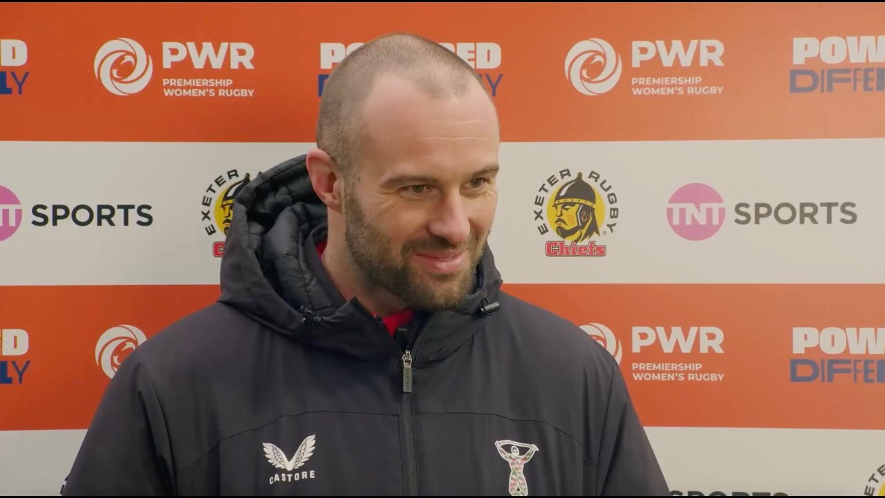 Ross Chisholm delighted as Harlequins Women secure play-off berth - YouTube