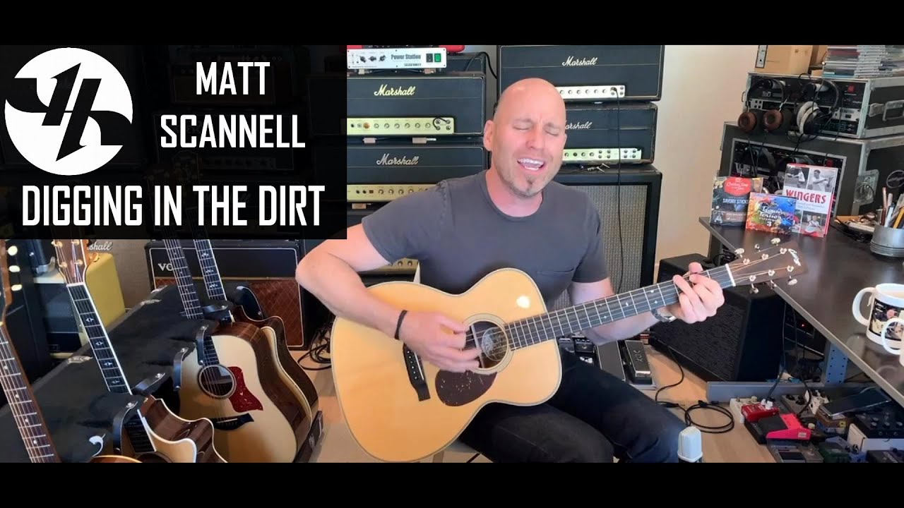 "Digging in the Dirt" Matt Scannell Vertical Horizon Acoustic Cover 4 ...