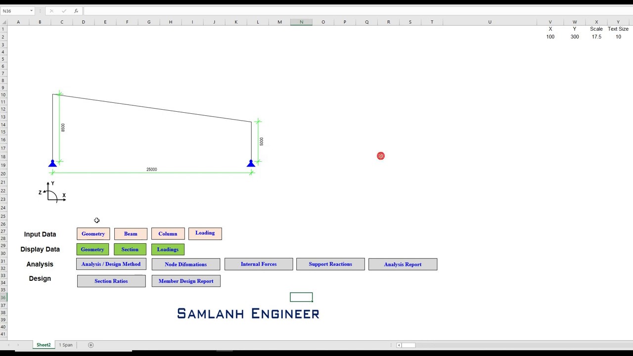 Structural Analysis of Steel Warehouse Part 3 One Bay Framing Compare ...