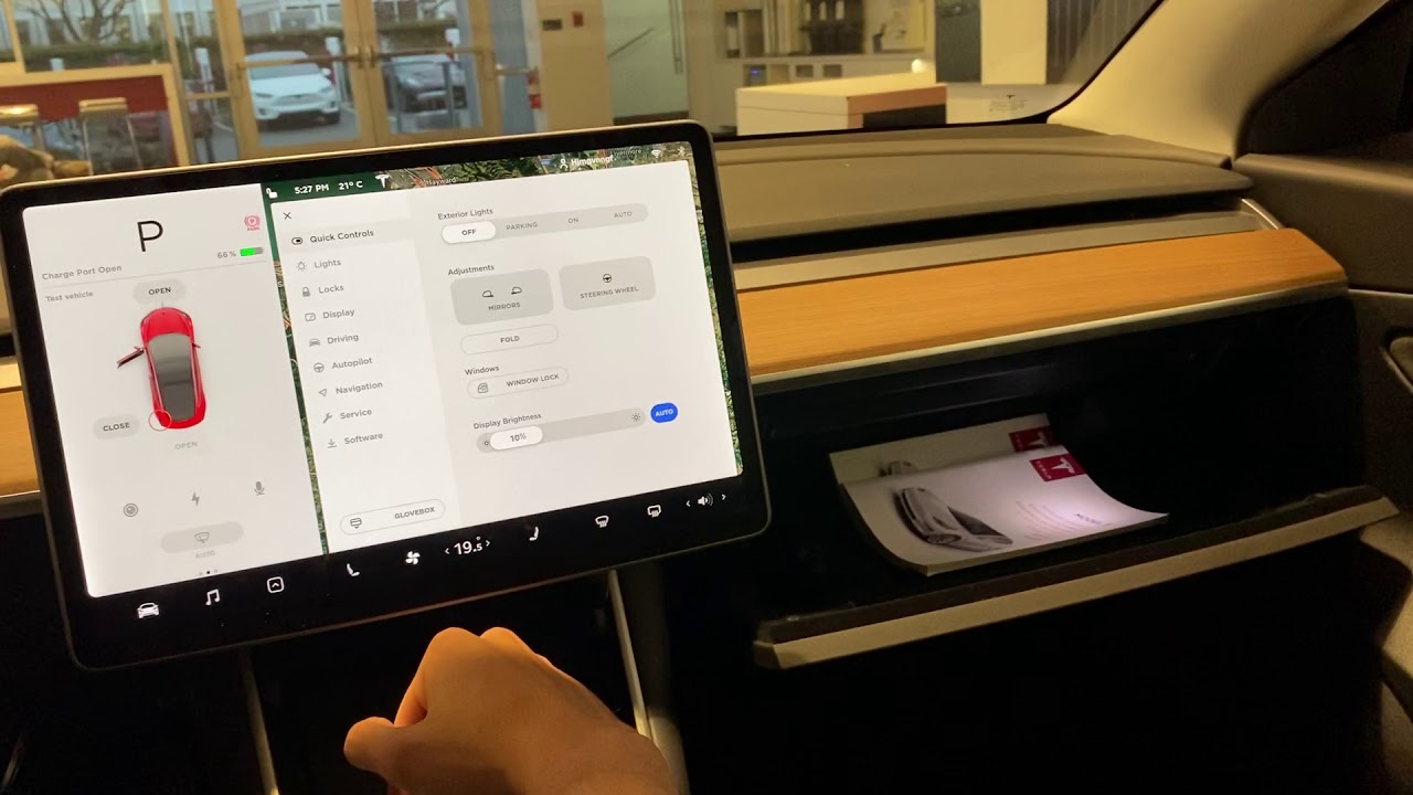 Tesla Model 3 user interface - HMI,UI,UX - Feb 2020 - Fremont/CA - YouTube