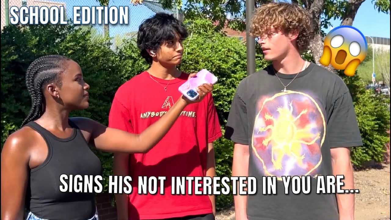 The BIG SIGNS Guys or Girls Give When NOT Interested | Public Interview ...