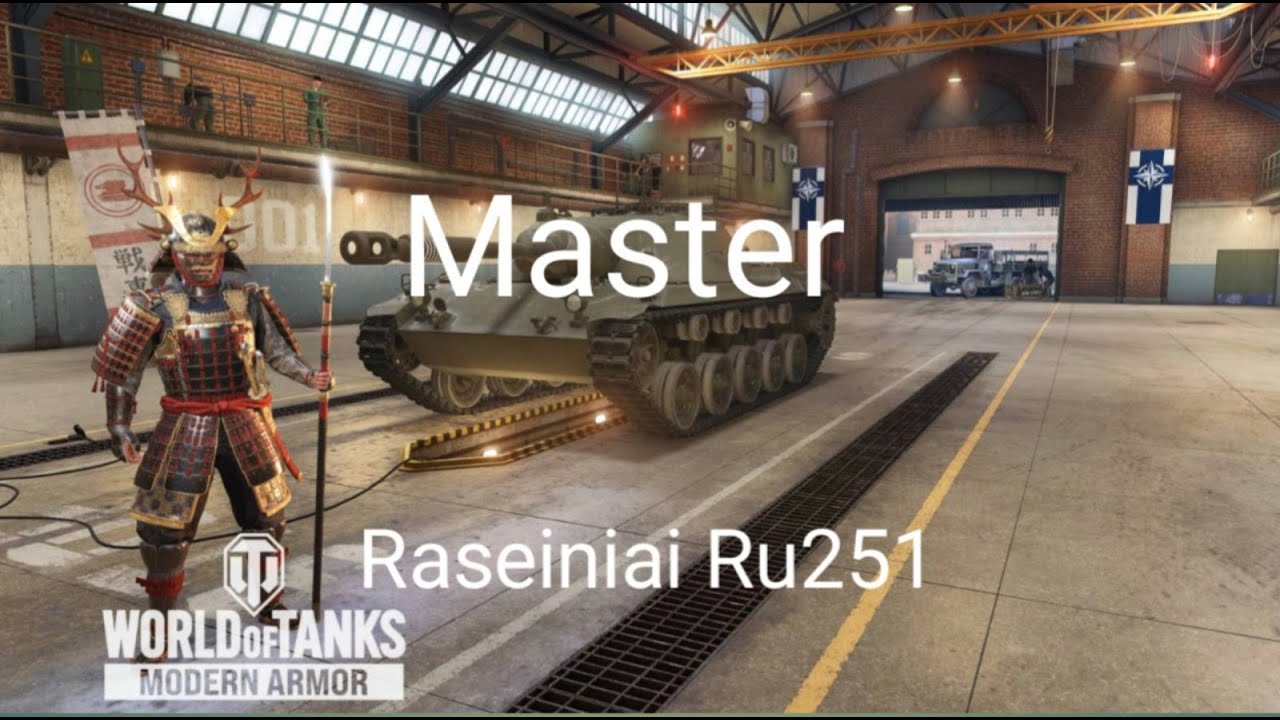 World of Tanks - Ru251 - Raseiniai - MASTER - YouTube