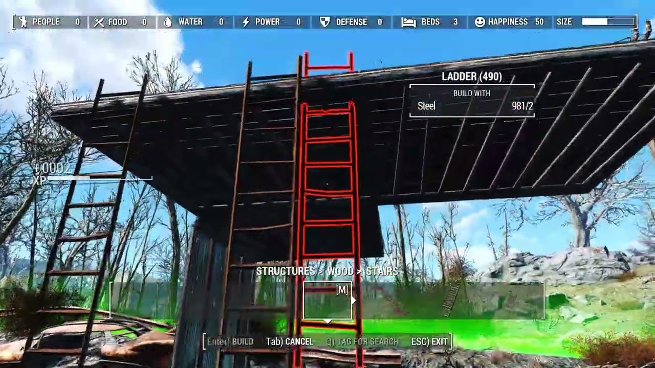 Climbable workshop ladders early demo - YouTube