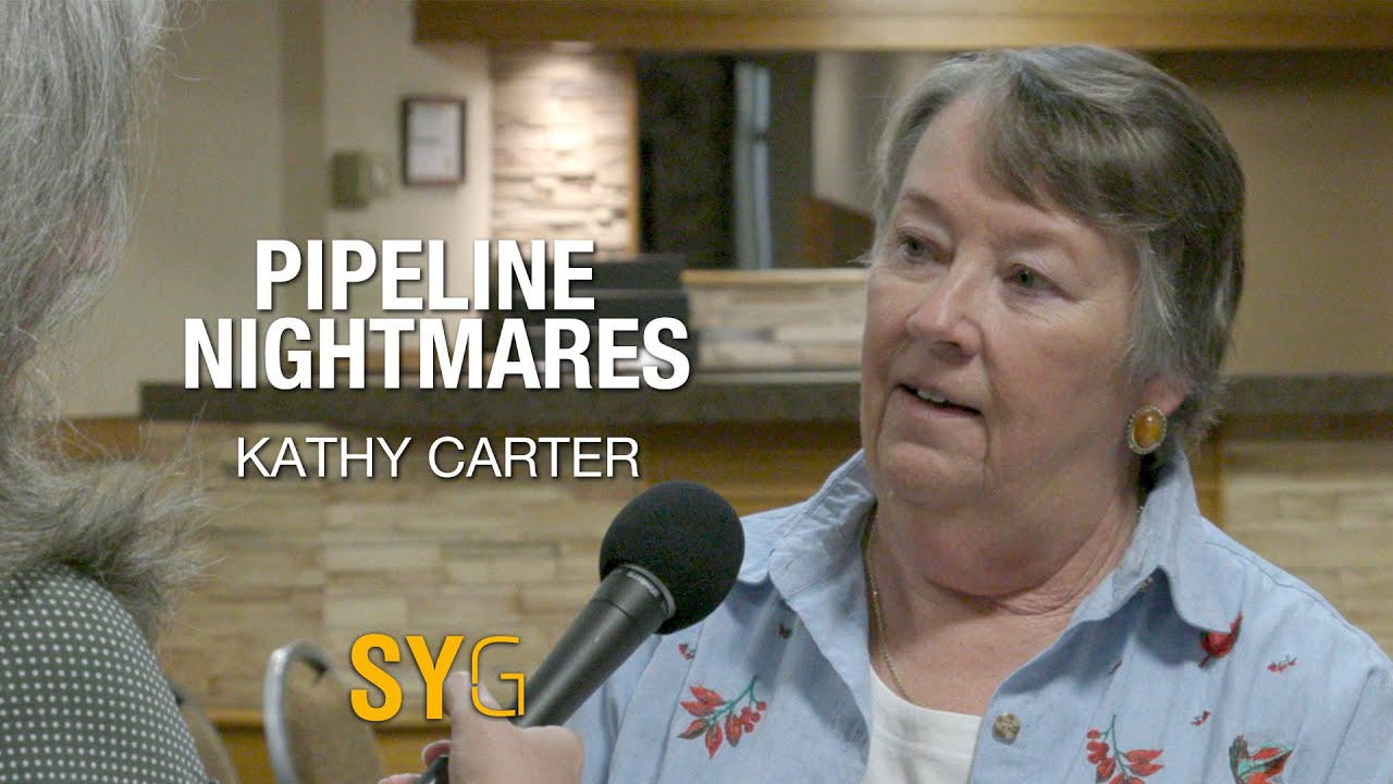 Kathy Carter’s Battle Against Carbon Capture Pipelines in Iowa - YouTube