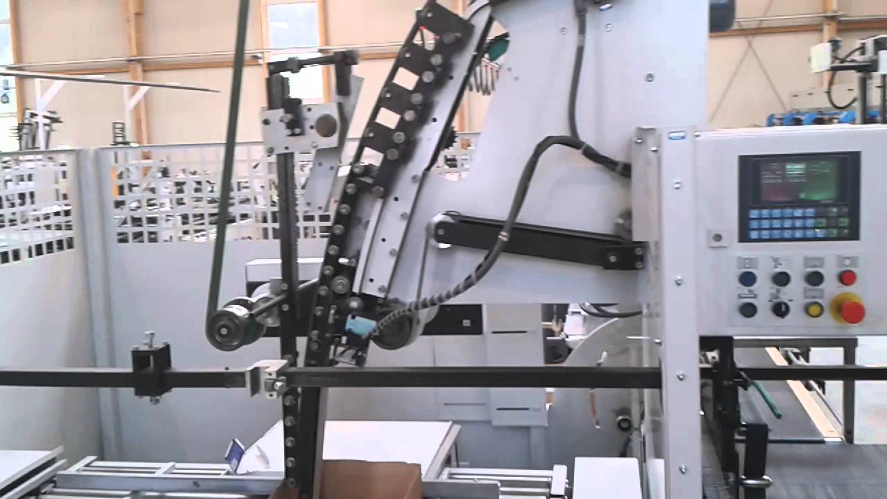 Bobst Cartonpack II, year 2004 - YouTube
