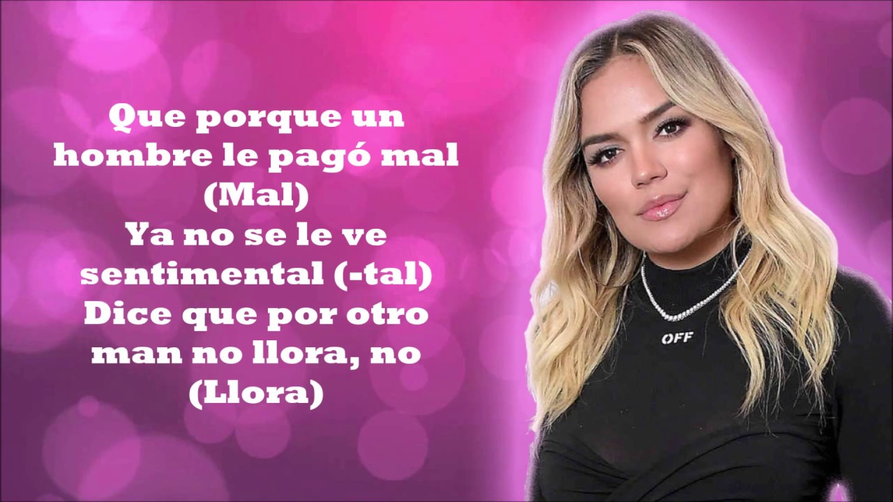 TUSA / Karol G ft Nicky Minaj (LETRA) - YouTube