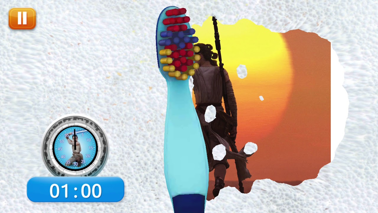 讓孩子刷牙刷得更久、更開心 - 星球大戰 芮 Star Wars Rey - Disney Magic Timer by Oral-B ...