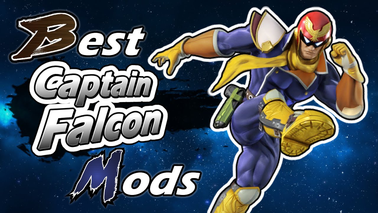 Best Captain Falcon Mods | Project M / Brawl - YouTube