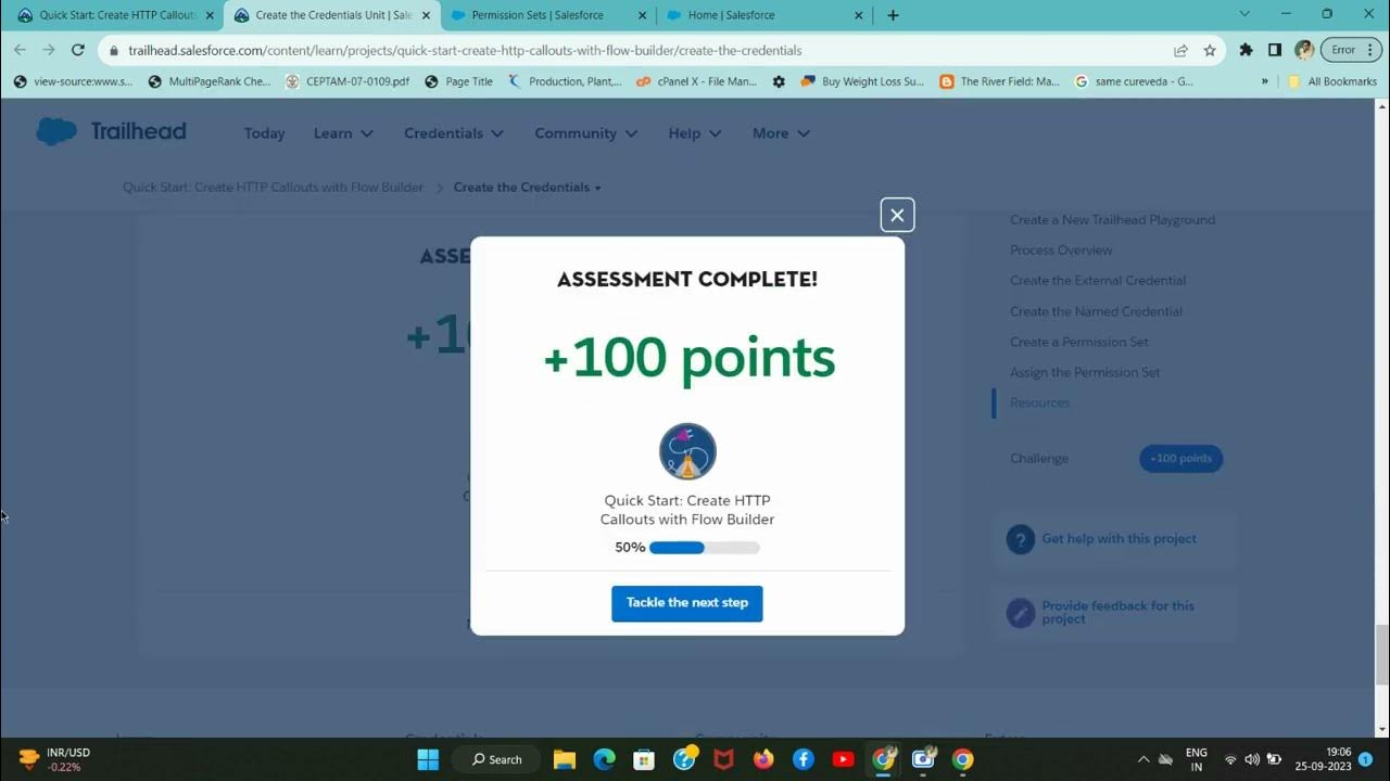 Create the Credentials | Quick Start: Create HTTP Callouts with Flow Builder - YouTube