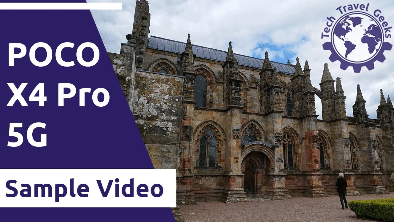 POCO X4 Pro 5G - Sample Video Vlog in Rosslyn Chapel and Roslin Glen, Scotland (all cameras)