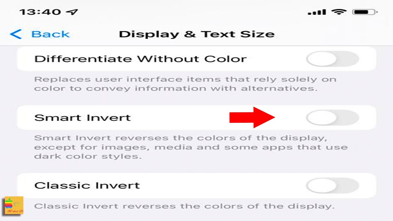 How to Invert Colors in iPhone (Turn your Screen into Black and White ...
