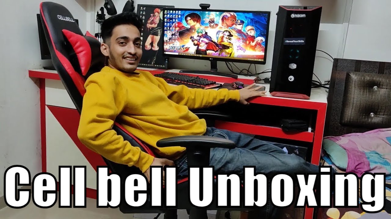 Cellbell Gaming Chair unboxing and Reviews - YouTube