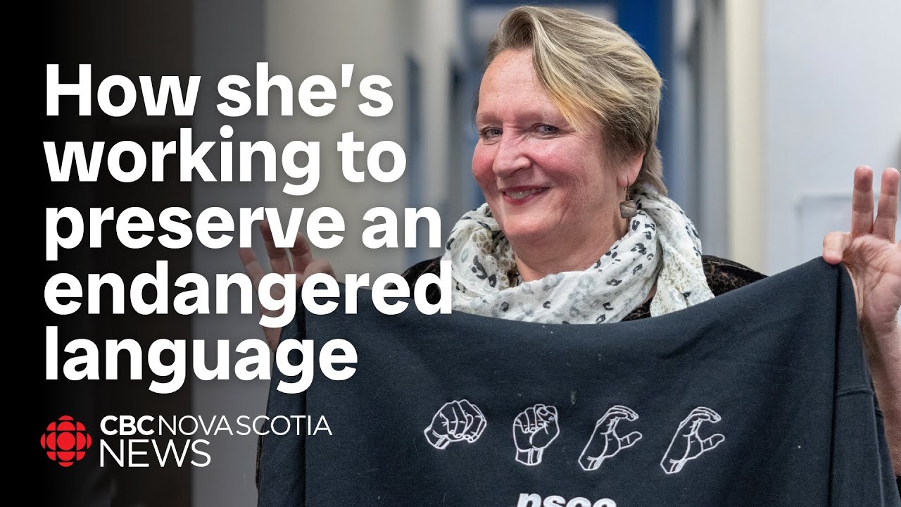 Why she wants to revitalize Maritime Sign Language - YouTube