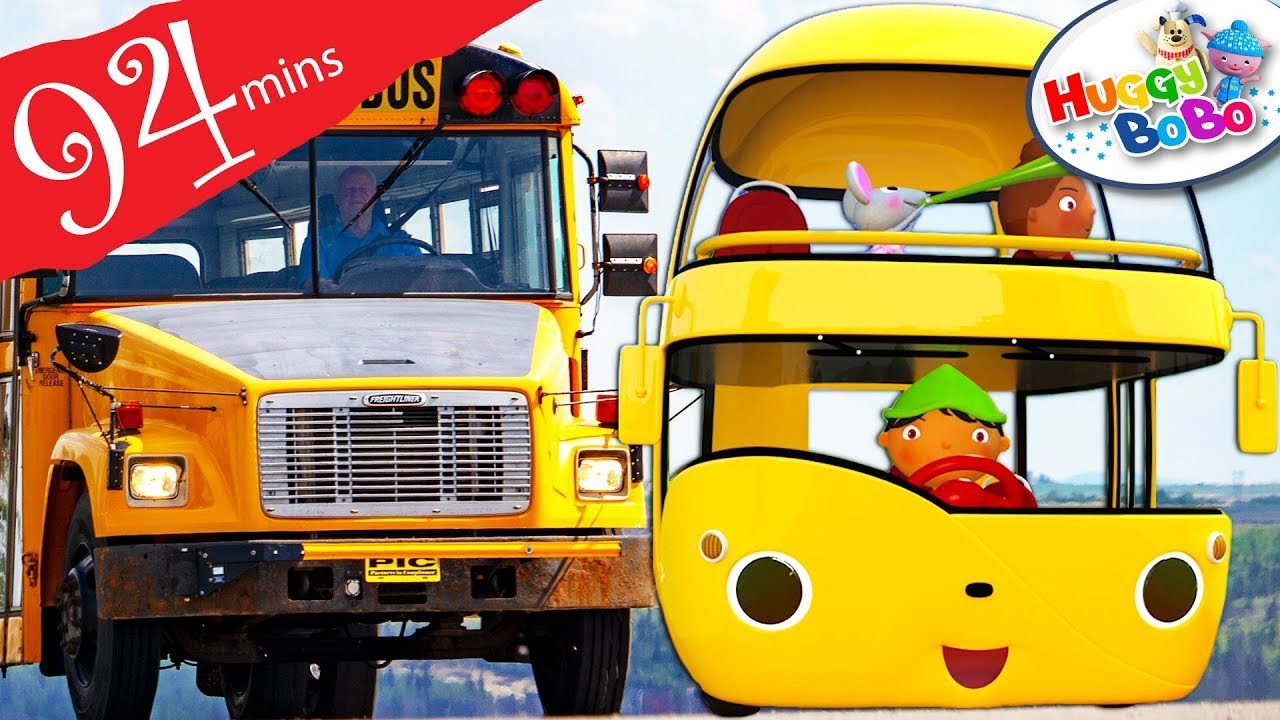Wheels On The Bus Nursery Rhyme For Kids featuring 3D Animation PLUS ...