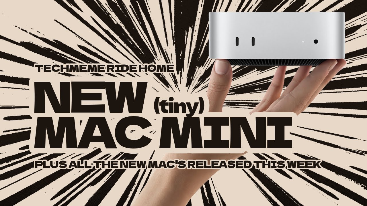 The New (tiny) Mac Mini. And All This Week's Mac Announces Summarized ...