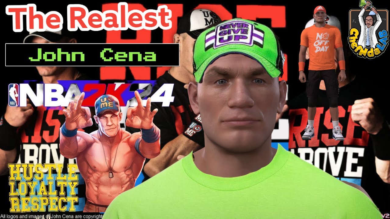 The Realest John Cena NBA 2k24 Face Creation (Chef's Edition) 💪🏾🔥🔥 ...