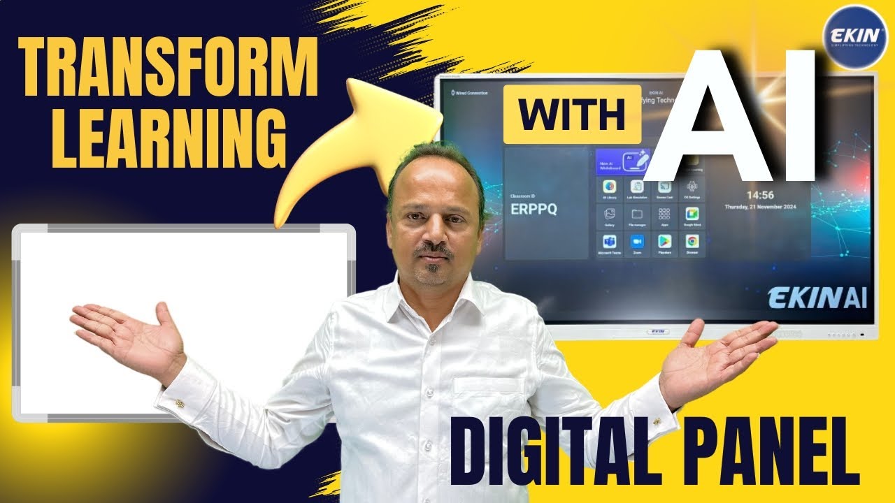 Transform Learning with AI Digital Panel: The Future of Education#ekin ...