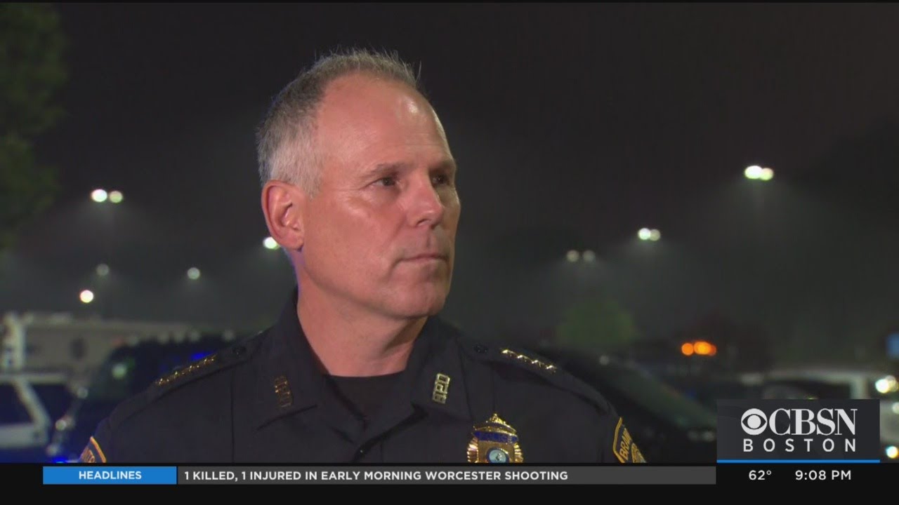Braintree Police Chief Talks About Shooting At South Shore Plaza - YouTube