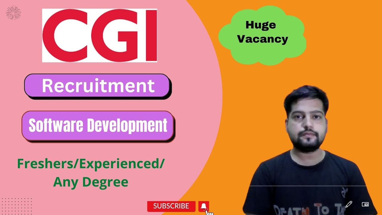 CGI Recruitment for Software Development/Fresher/Experienced/Any Degree ...