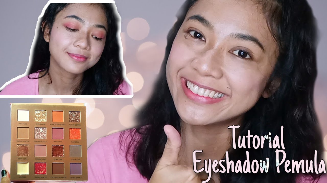 Tutorial Eyeshadow Pemula Pakai Eyeshadow Focallure Sunrise | Maylan ...