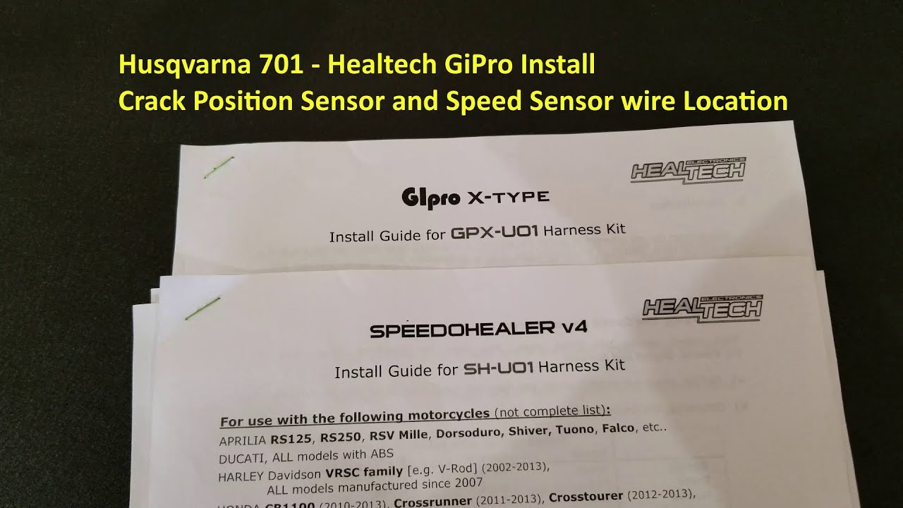 Husqvarna 701 Crank Position Sensor Location, HealTech GiPro ...
