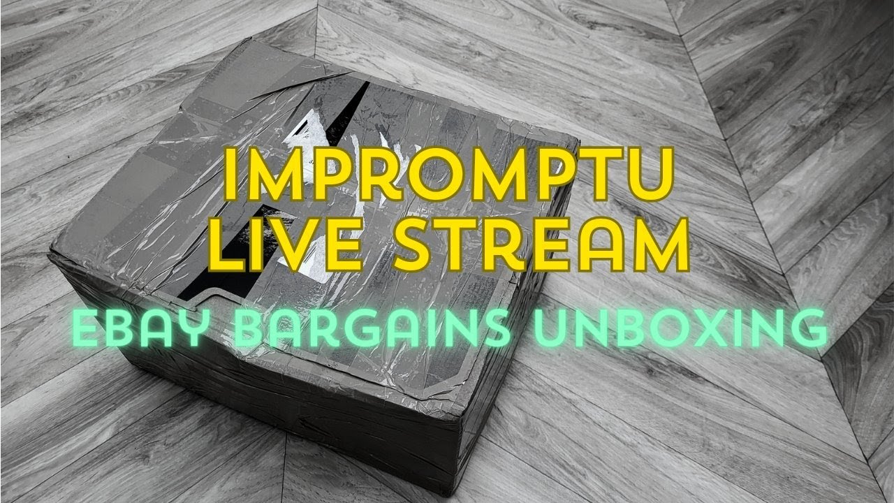 Impromptu Unboxing Live Stream - 22nd Nov 2023 - YouTube