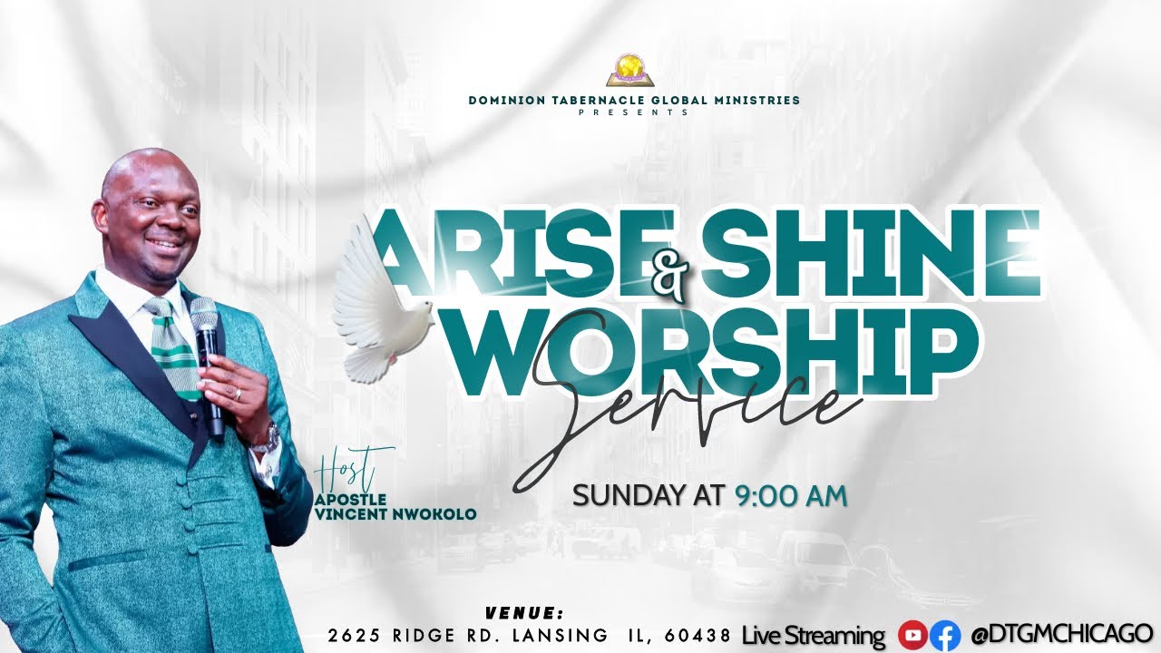ARISE AND SHINE WORSHIP SERVICE - YouTube