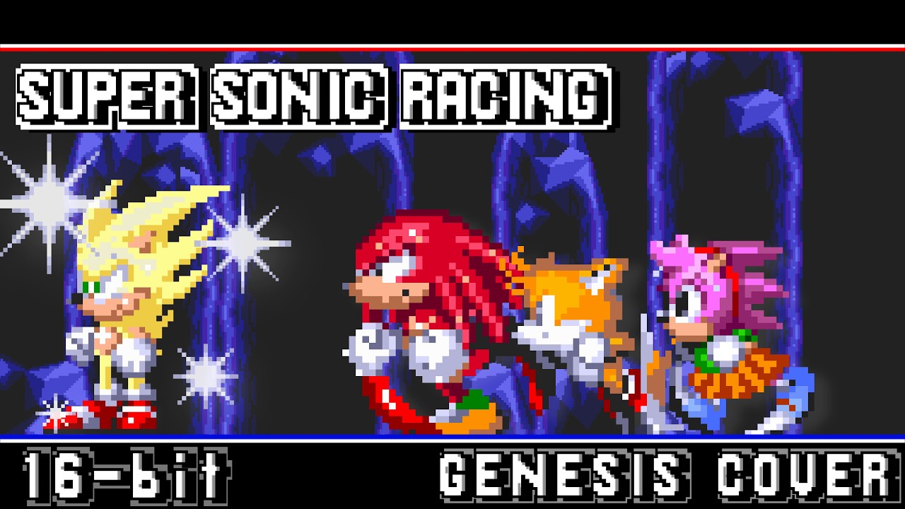Sonic R - Super Sonic Racing But With Sega Genesis/Megadrive Soundfont ...