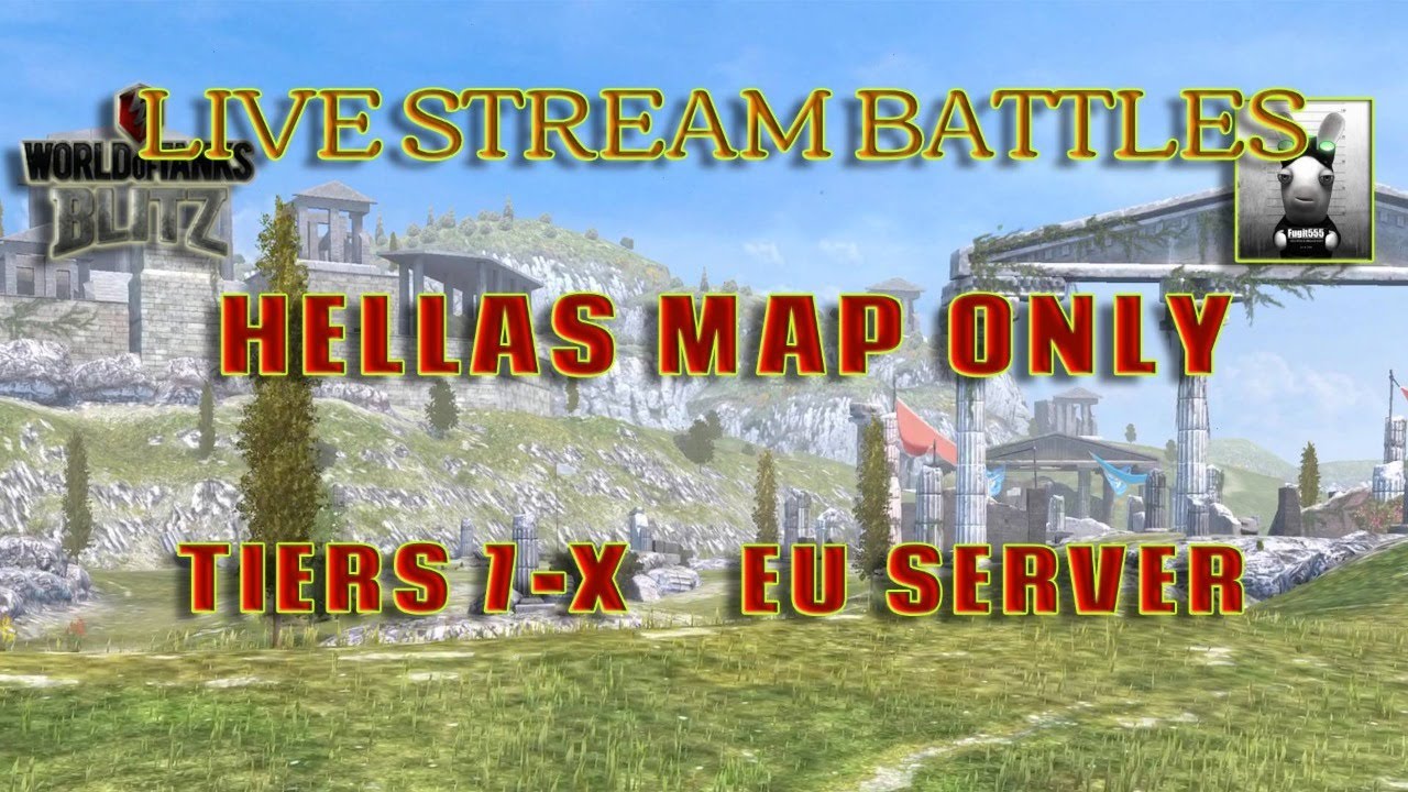 WOTB | 'NEW MAP HELLAS' FUGIT'S LIVE STREAM BATTLES - YouTube