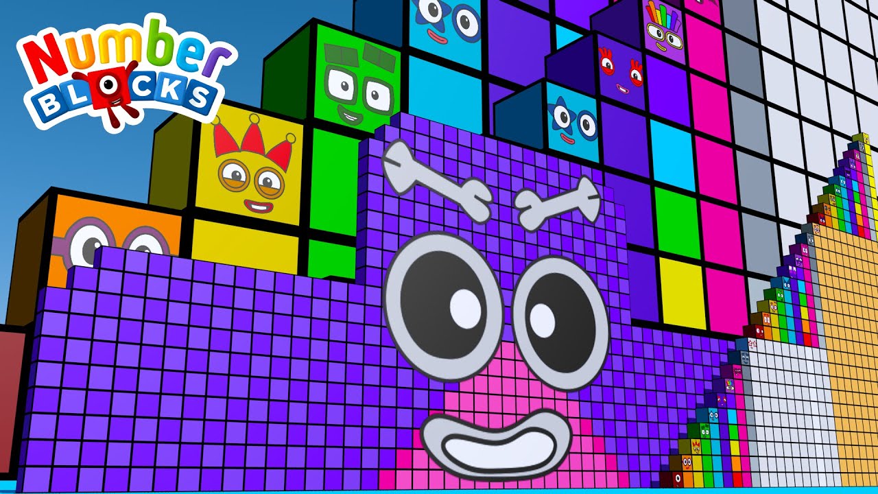 Numberblocks Puzzle Step Squad 688 6,000 6,000,000 BILLION BIGGEST ...
