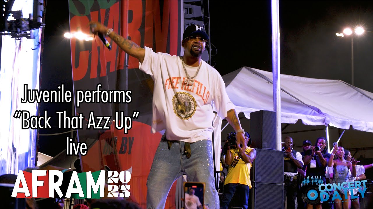 Juvenile performs "Back That Azz Up" live; 2025 Baltimore AFRAM - YouTube