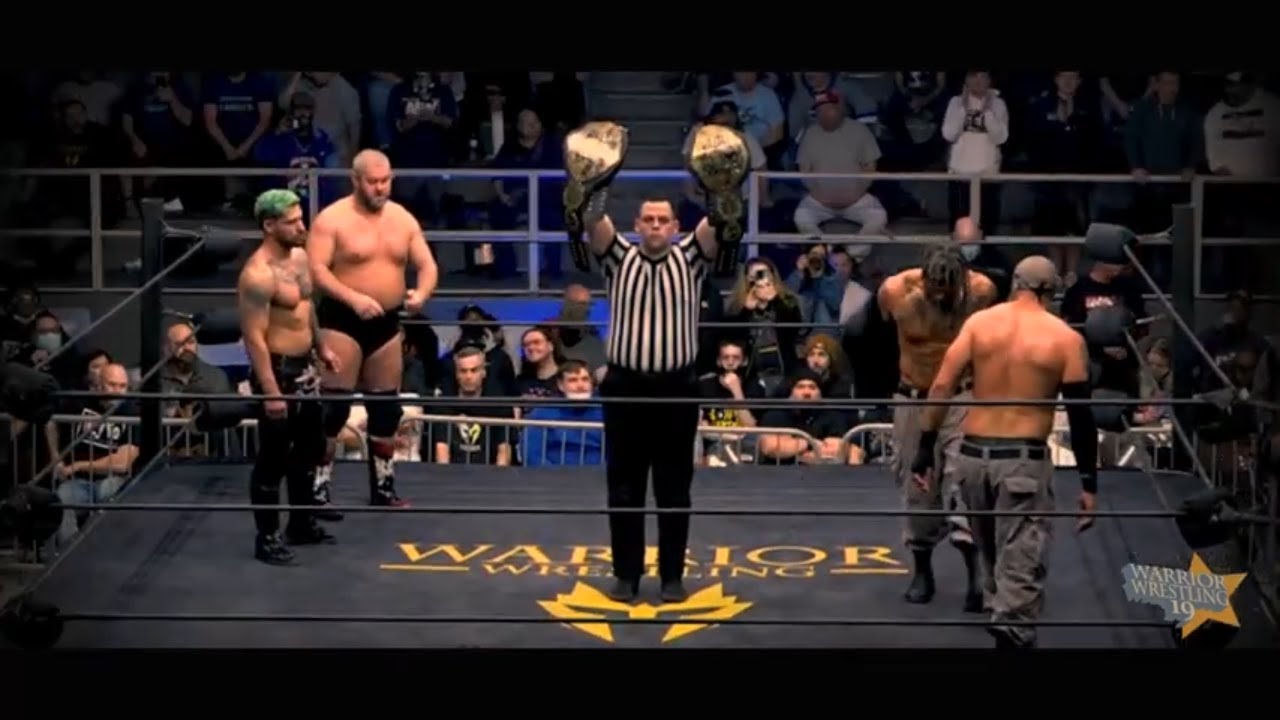 ROH Tag Team Championships - DEM BOYS The Briscoe Brothers vs ...