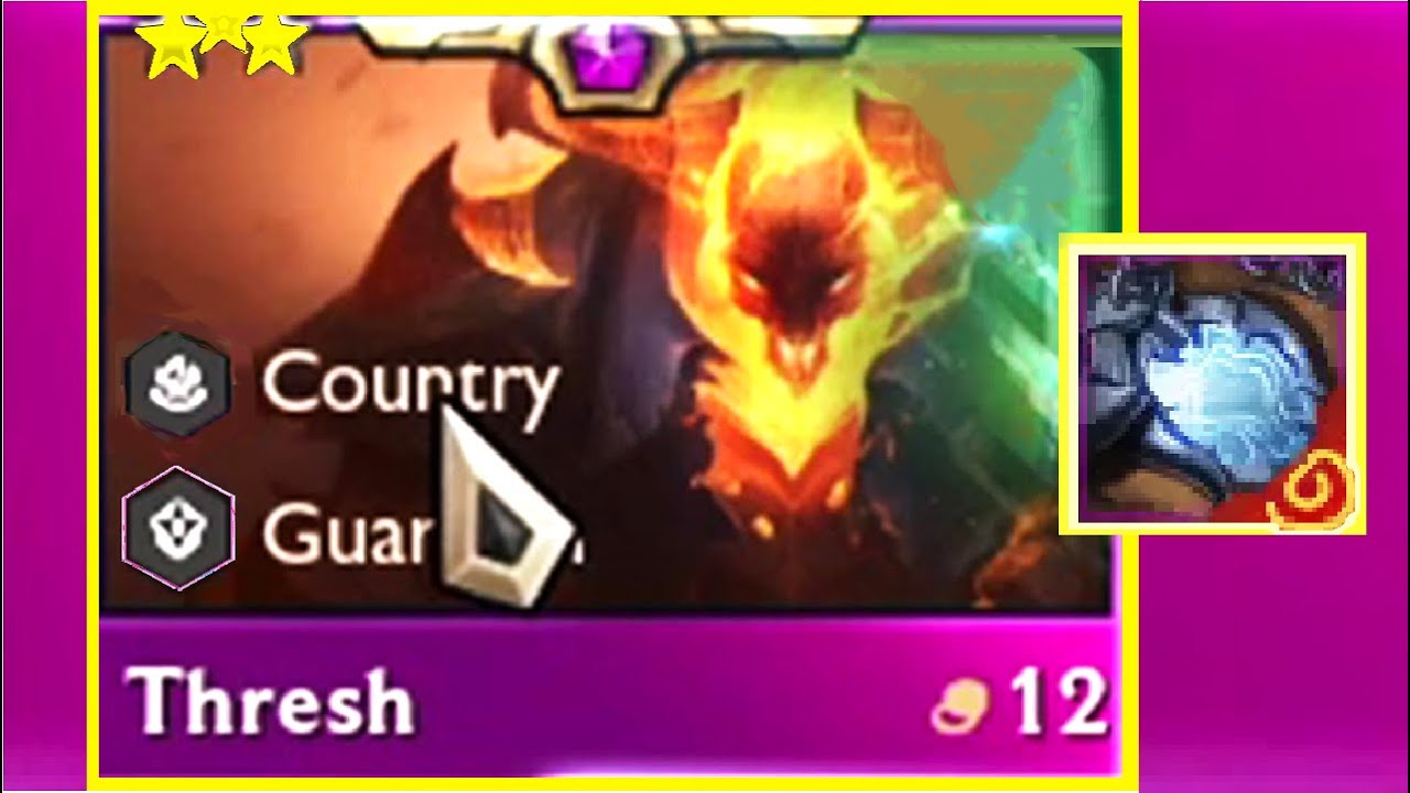Thresh 3 Star ⭐⭐⭐ is Super Strong !!! | ft. Double 3 Star Thresh | TFT ...