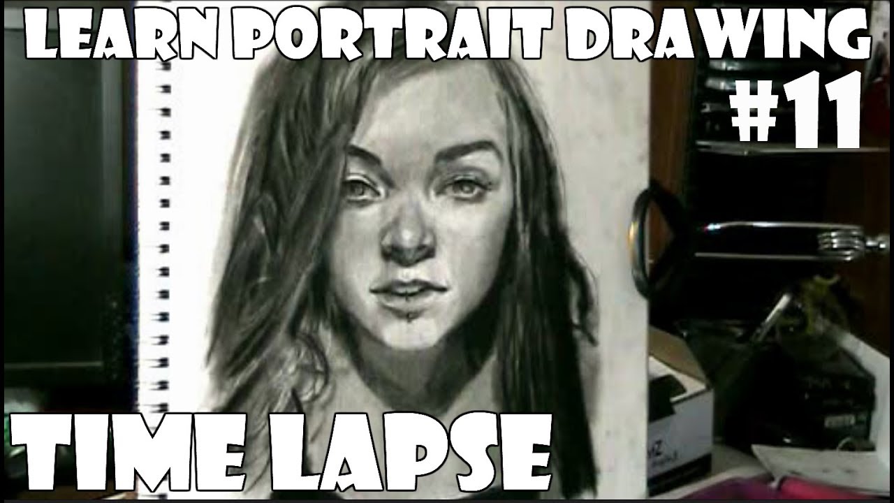 Freehand Portrait Drawing #11 | Reilly Method in Action | Time Lapse ...