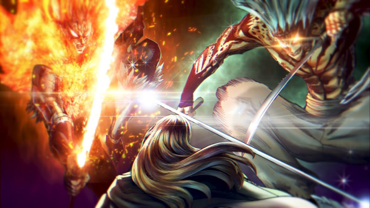 Flashy Flash vs Gale Wind & Hellfire Flame | ONE PUNCH MAN Ft ...