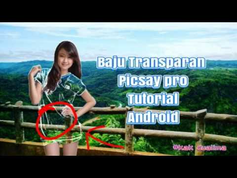 Cara Edit Baju Transparan/Tembus Pandang