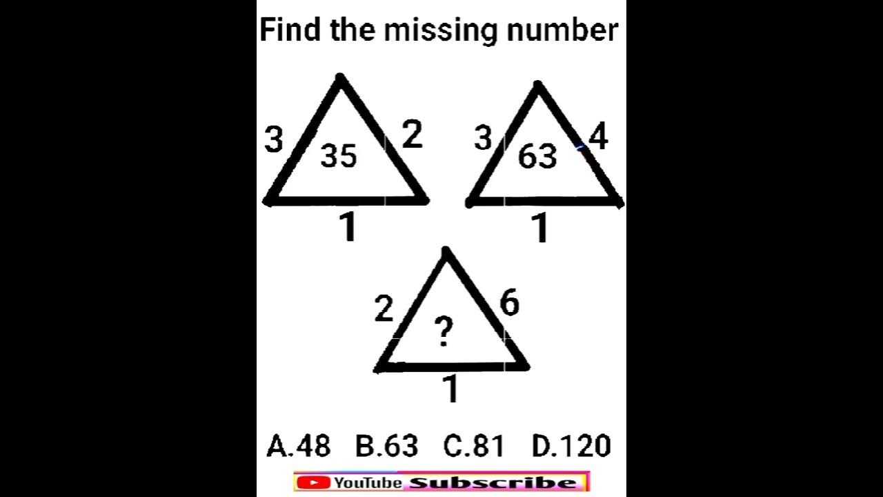 Find the missing number|Maths best tricks #puzzle #reasoning #shorts ‎@AvantikaEducationHub ...
