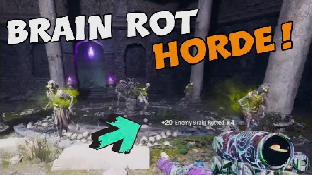 Brain Rotted Horde Side EE Guide on " The Tomb " Black Ops 6 Zombies ...