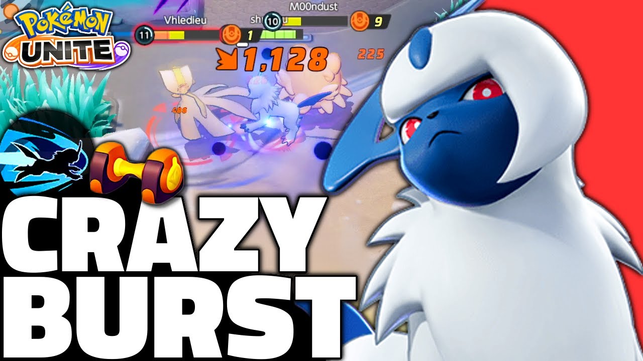 Pokémon Unite Absol Build w/ INSANE BURST + SURVIVABILITY!😳 (Master ...