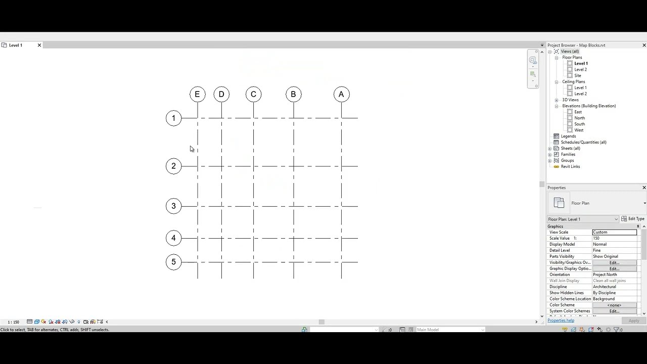 BIM-METADATA | Grid System - YouTube