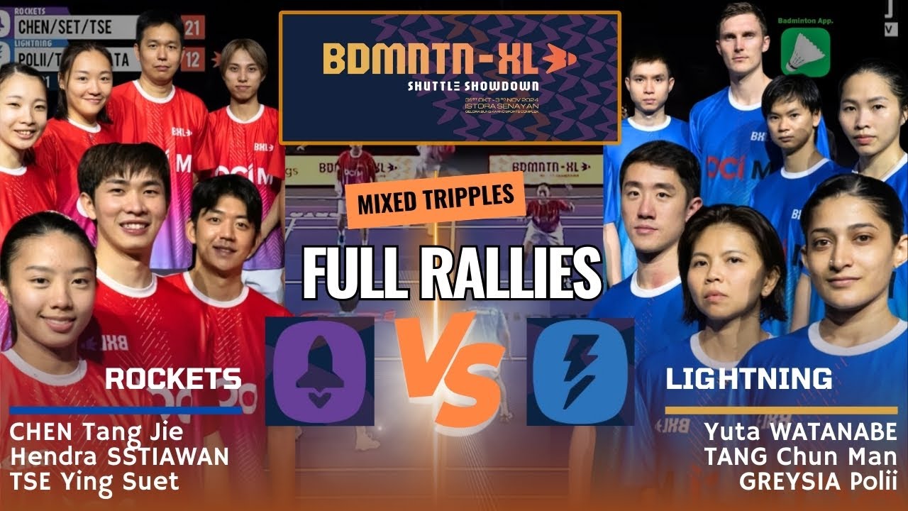 Chen/ Setiawan/ Tse vs Tang/ Waranabe/ Greysia | BDMNTNXL 2024 - YouTube