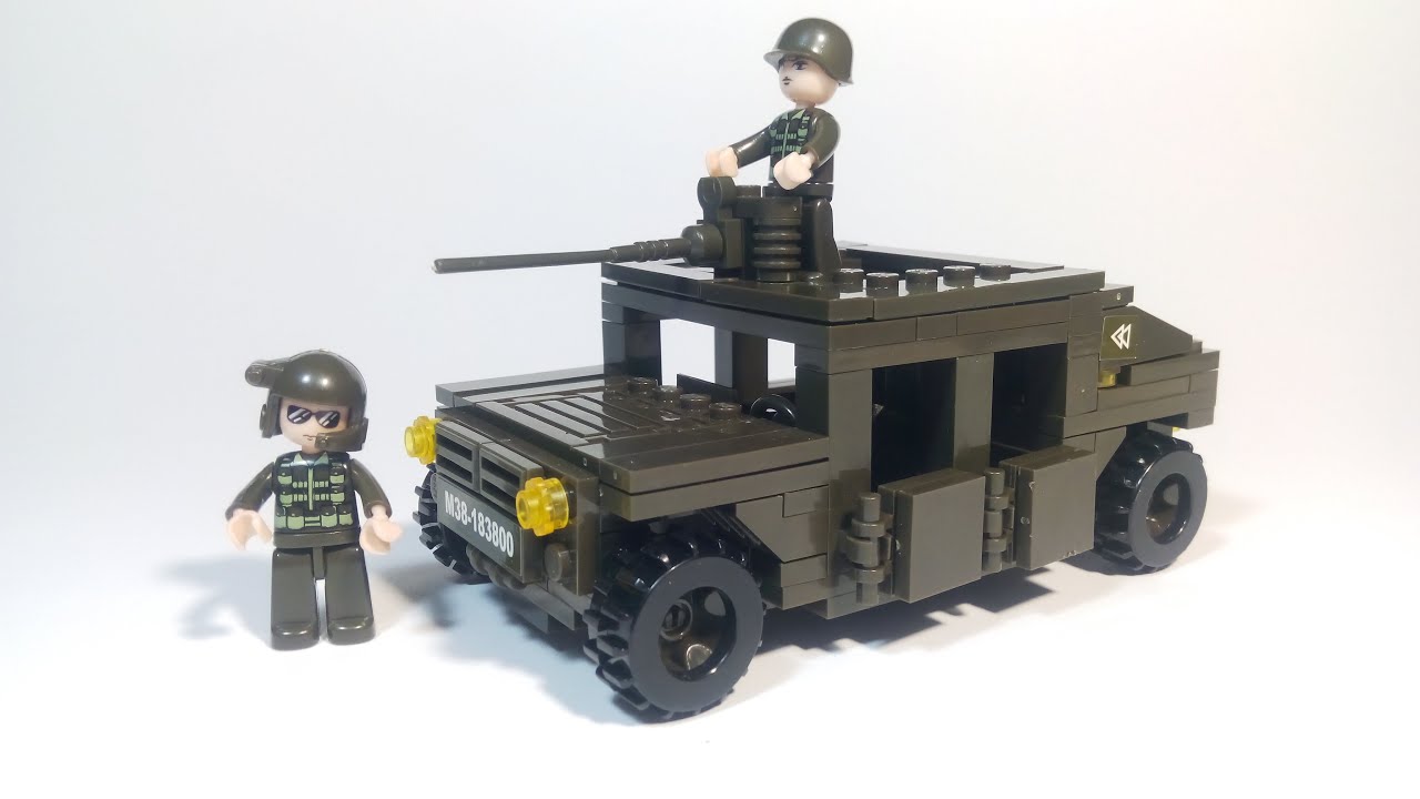 [unboxing] Sluban Army M38-B0297 - Armoured Vehicle - YouTube