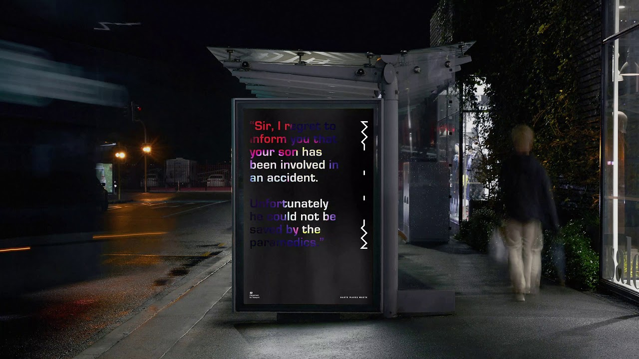 HASTE MAKES WASTE // Posters (animated) - YouTube