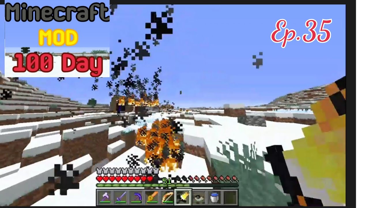 Minecraft Mod 100 Day Ep 35 YouTube