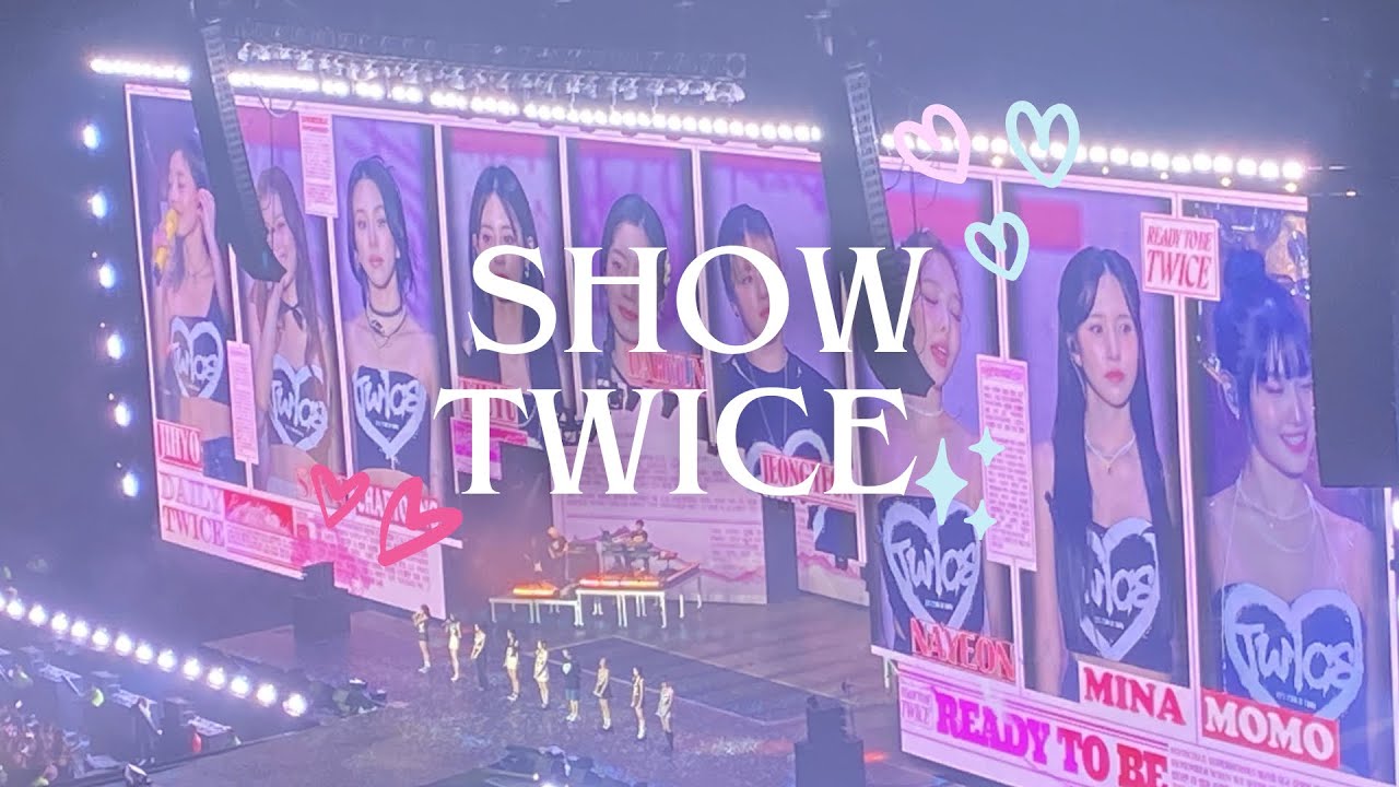 SHOW TWICE 5TH WORLD TOUR 'READY TO BE' | Primeiro show do Twice no ...