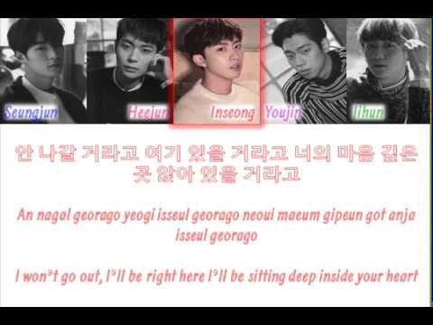 KNK - Knock Han-Rom-Eng Lyrics Color-Member Coded